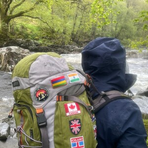 Wild Swimming Embroidered Patch / Adventure Iron on Patch / Backpack ...