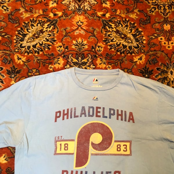 Phillies Vintage Logo Shirt - Etsy