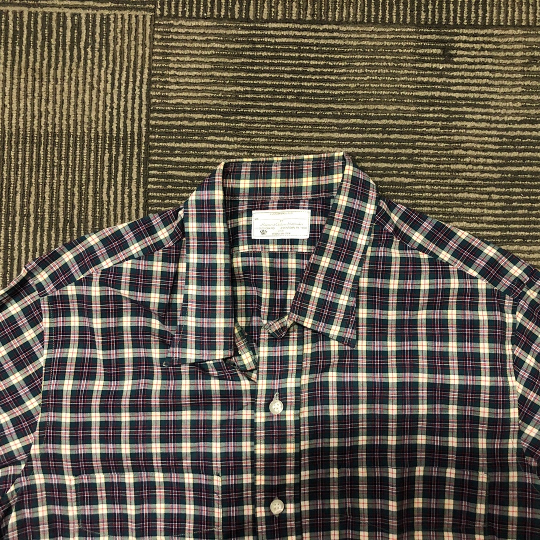 Vintage Raymond Custom Shirtmaker Men’s Shirt Red/blue/green/white ...