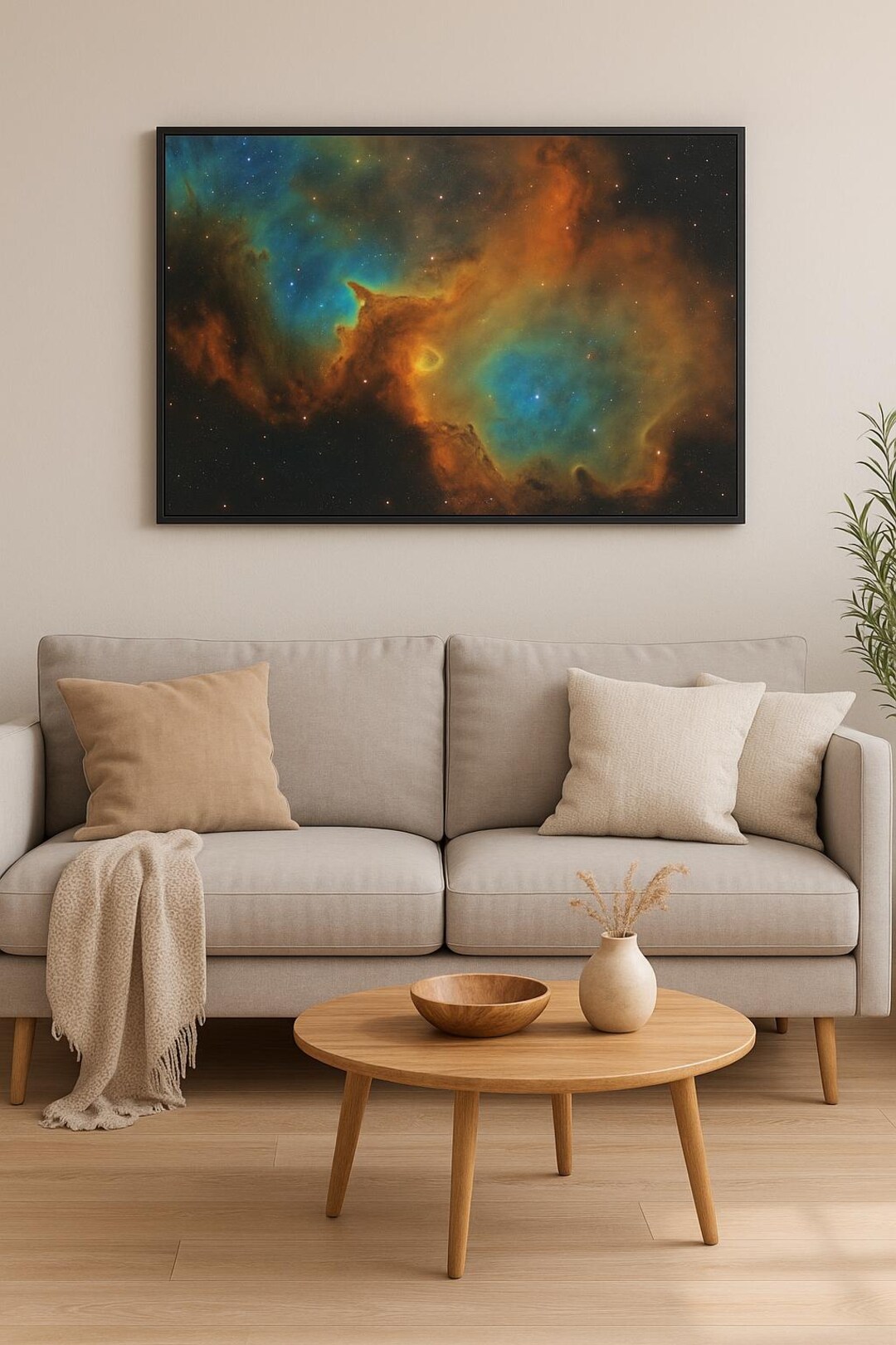 Nebula Wall Art Printable Set – Cosmic Galaxy Poster | Space Wall Decor ...