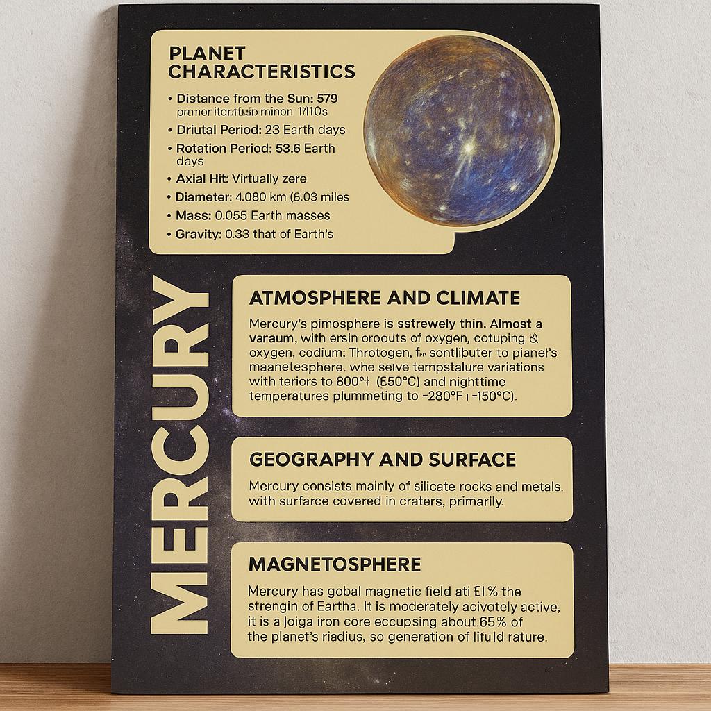 Solar System and Planet Educational Posters | Space Wall Art ...