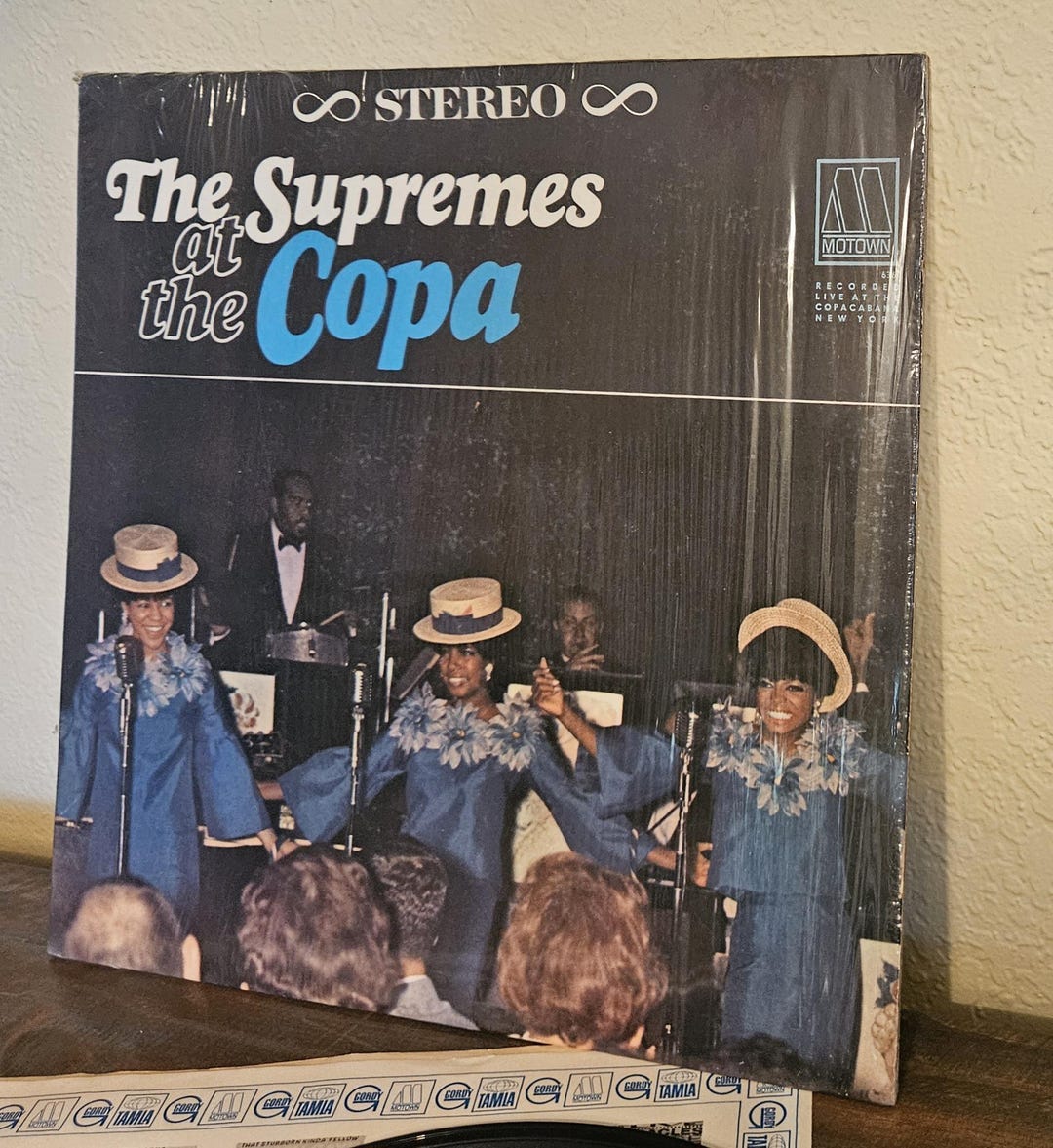 The Supremes at the Copa (1965) – Motown Live LP VG+ Shrink Wrap | 60 ...