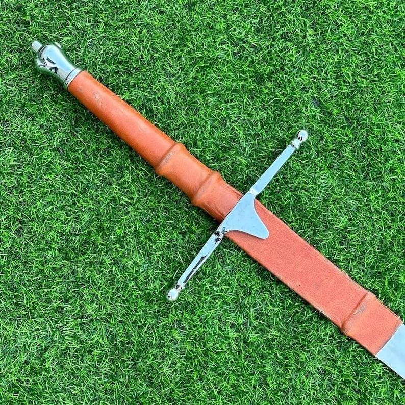Handmade Braveheart Claymore Sword: Scottish Medieval Replica - Etsy