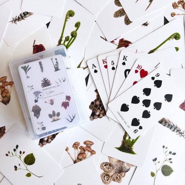 Nature Playing Cards - Etsy