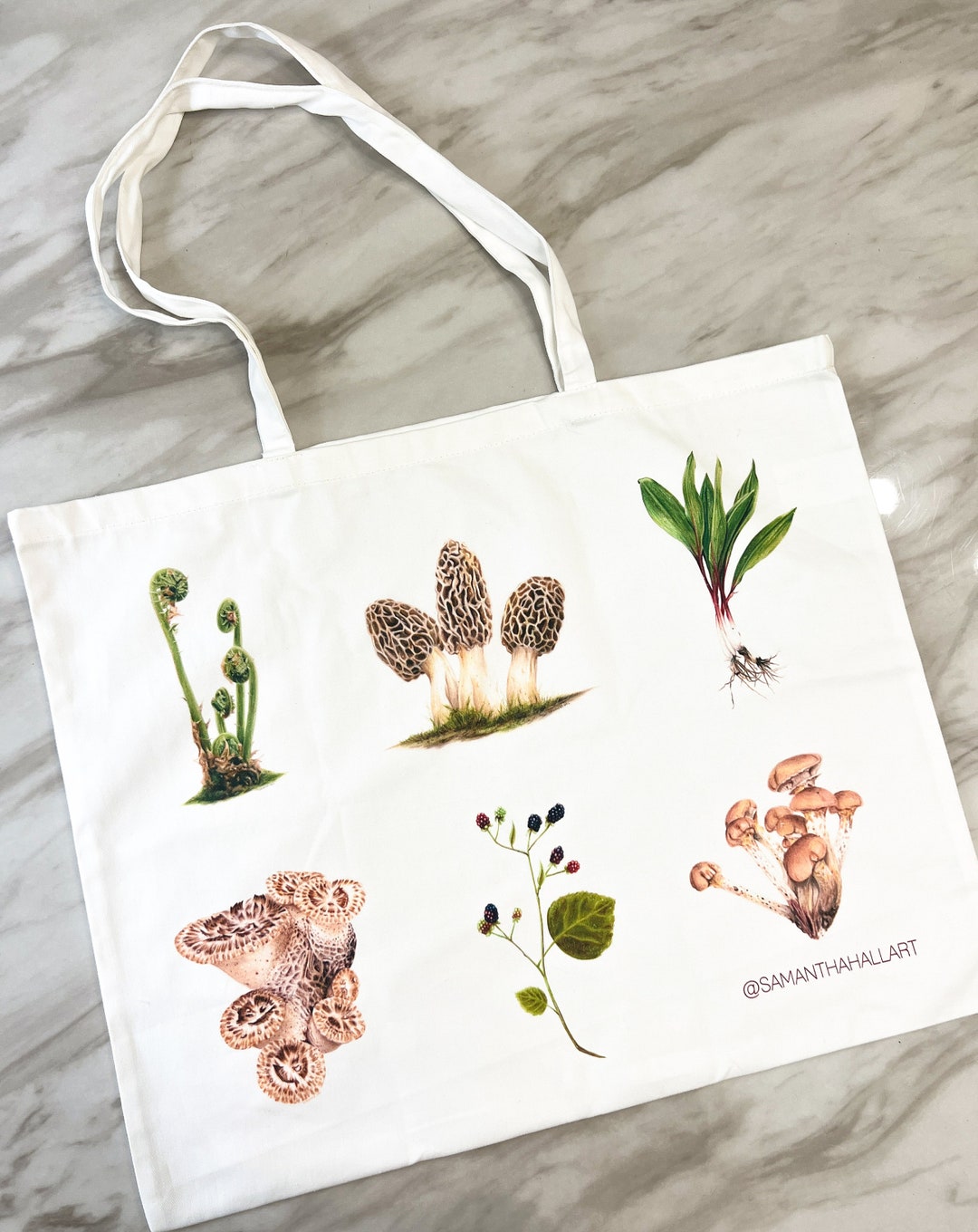 XL - "forage" Drawings - Double-sided - 100% Cotton Tote Bag - Etsy