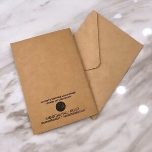 5-pack "fall" Drawing Note Cards With Envelopes - Etsy