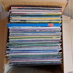 Huge Lot of Vintage Vinyl Records 12" Inch for Playing, Decorating or ...