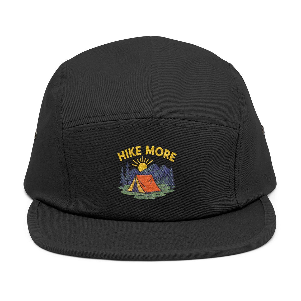 5 Panel Cap Hike More Embroidered, Summer Camping Hat for Outdoor ...