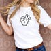 Hand Gesture Out Line Embroidery Design, Hand Machine Embroidery File ...