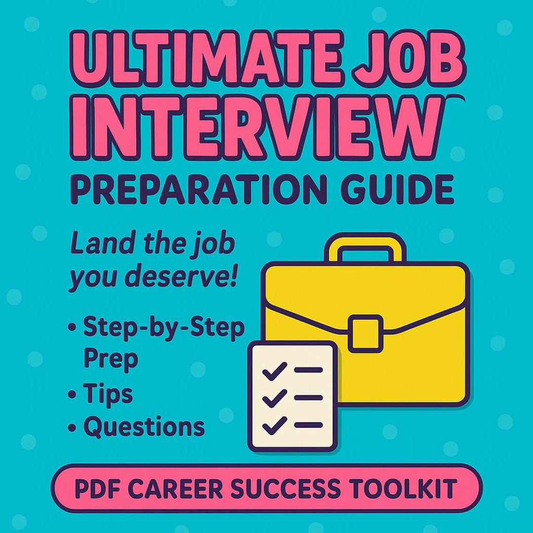 Ultimate Job Interview Preparation Guide | Master Every Interview ...