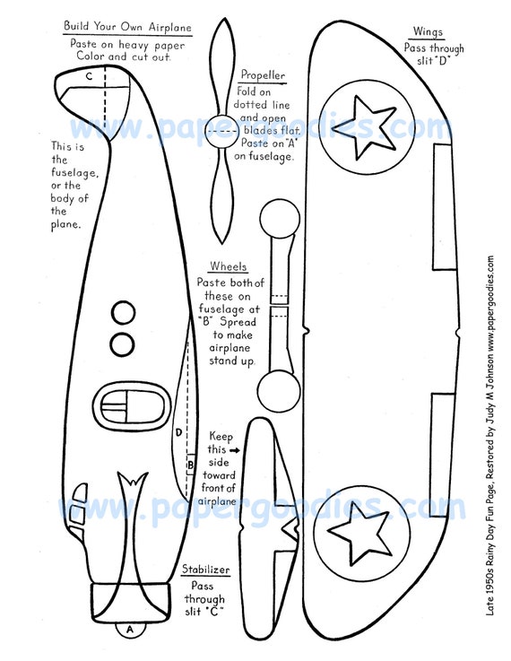 Fly Template Printable