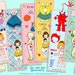 Eight Paperdoll Bookmarks to Cut and Use, Magazine Dolls, Item No.fmn ...