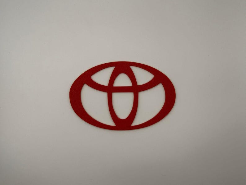 Toyota Carpet Logo Stencil-3d Printed Car Detailing Template for Floor ...