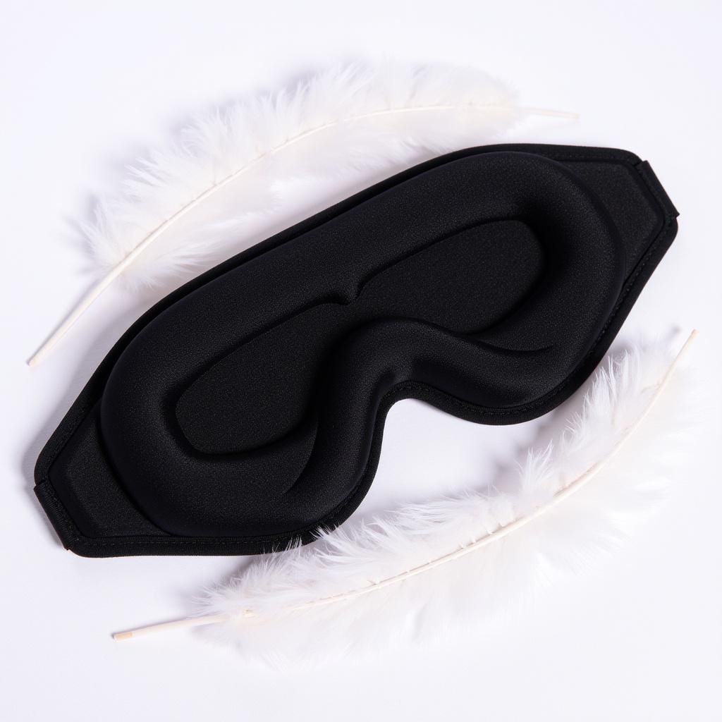 Luxury 3D Memory Foam Sleep Mask – Ultimate Comfort & Eye Protection - Etsy