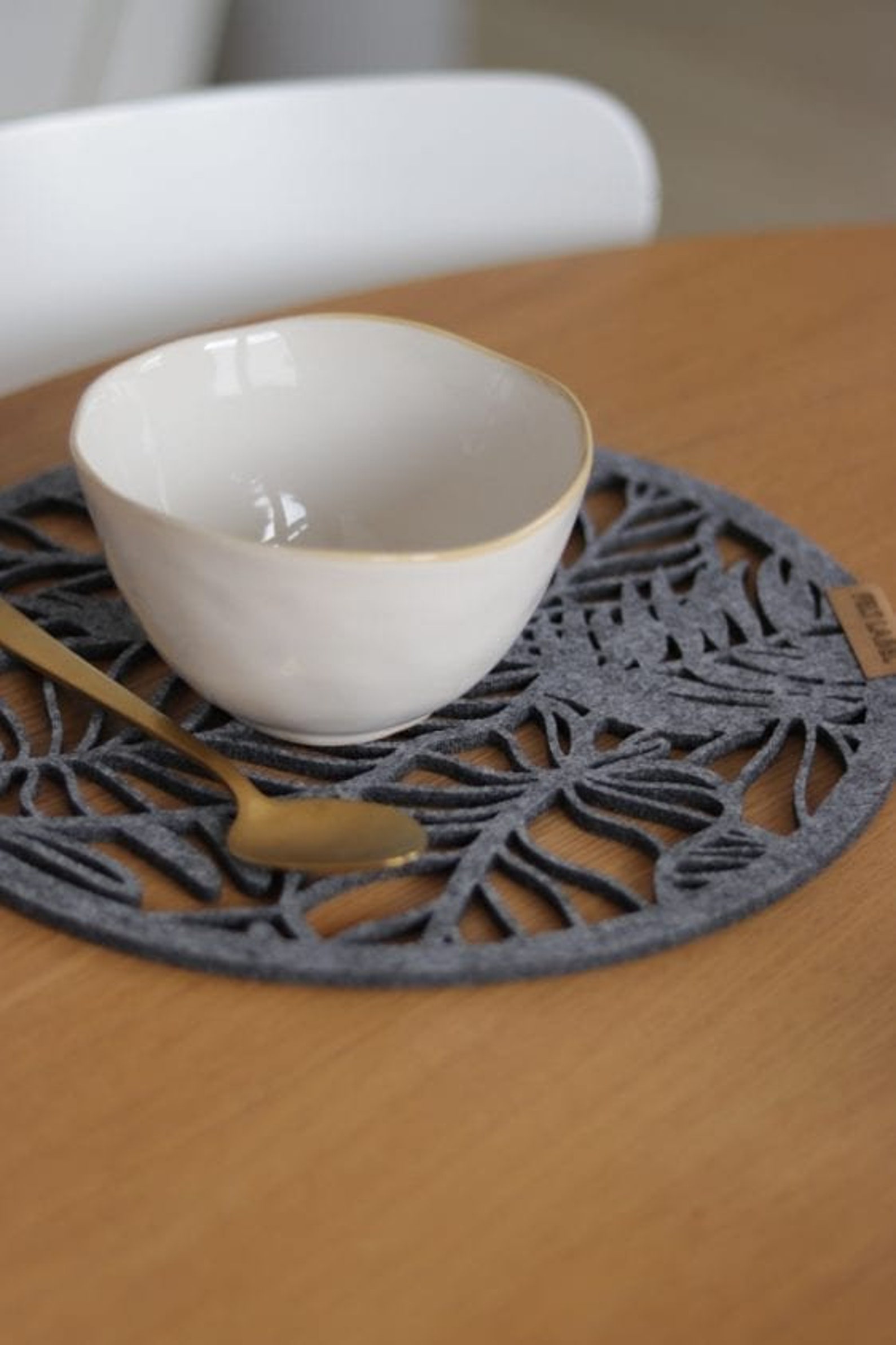 Felt Coaster Felt Placemats Felt Big Coasters Circle Shape - Etsy