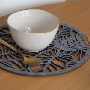 Felt Coaster Felt Placemats Felt Big Coasters Circle Shape - Etsy