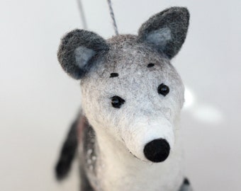 silver fox puppet