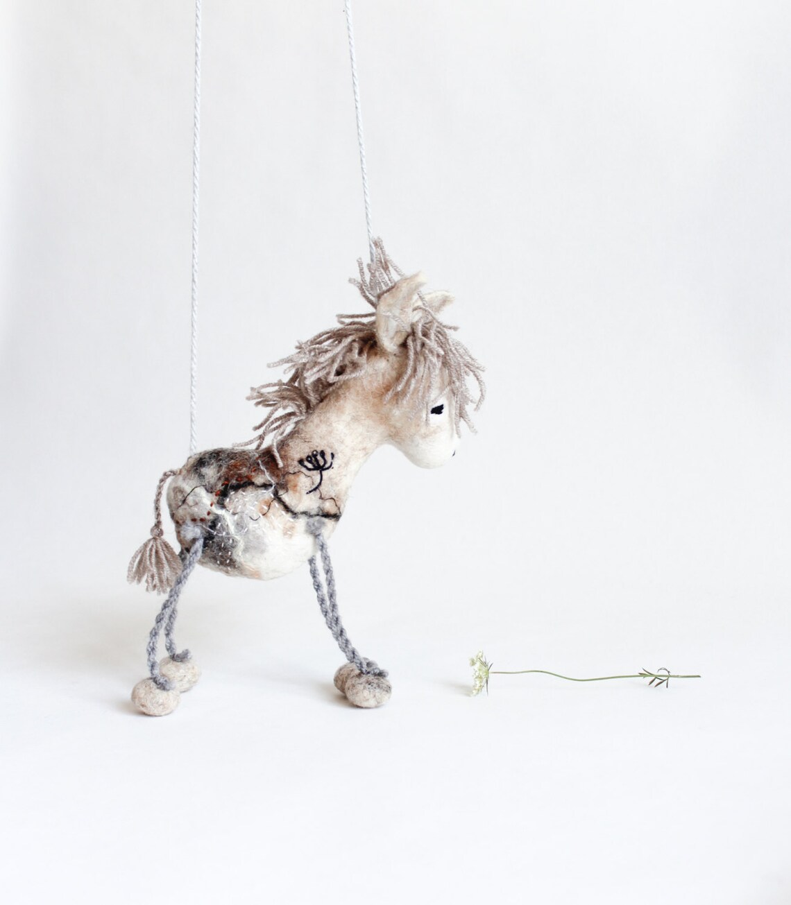 Greyson 100% Organic Toy Small Felt Donkey Felt Toy - Etsy