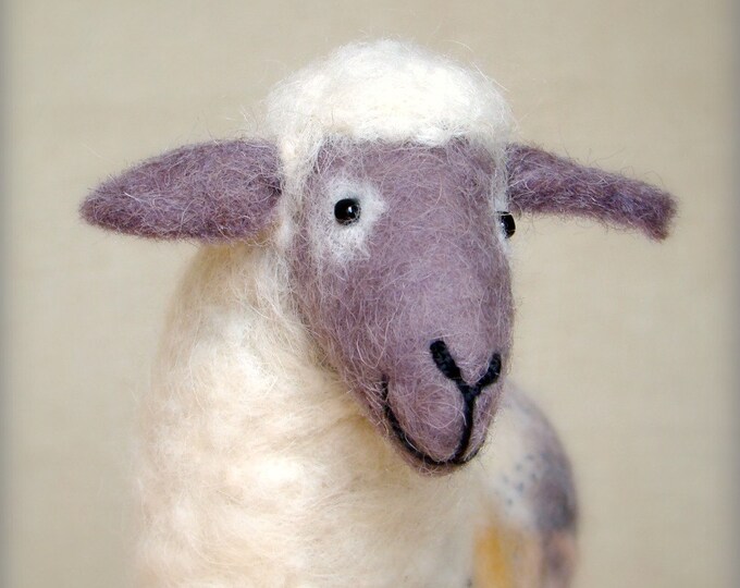 Barbara Felt Sheep,art Marionette. Puppet. Felted Stuffed Toy. Waldorf ...