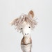 Greyson - 100% Organic Toy, Small Felt Donkey, Felt Toy, Undyed Wool ...