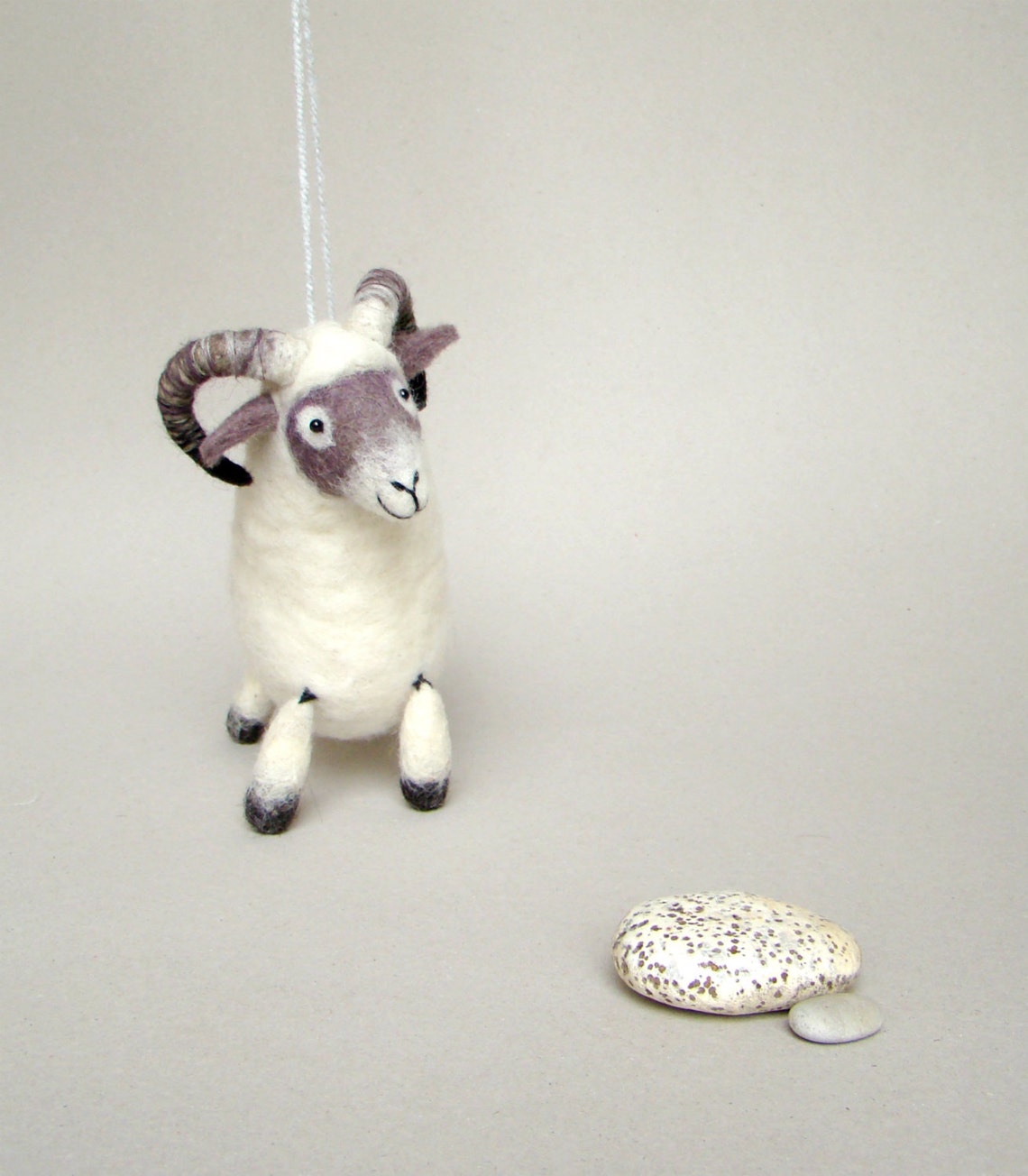 Felt Ram Richard. Felted Sheep Art Marionette Handmade - Etsy