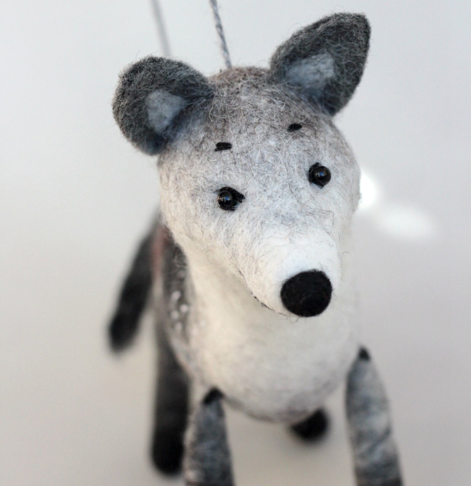 Wolf Felt Toy Ralph Art Toy Gift for Kids Puppet Handmade - Etsy