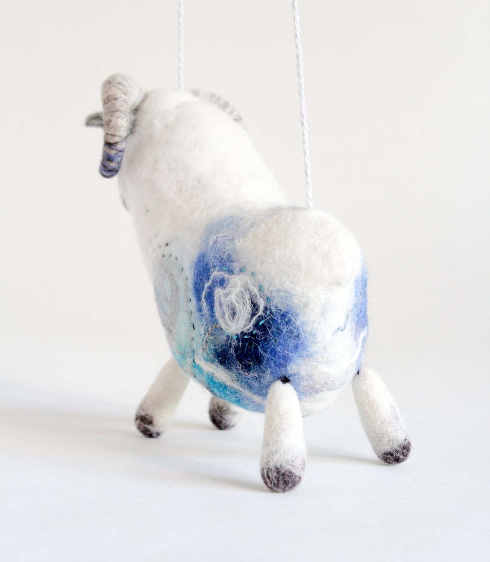 Felted Ram Hugo. Art Toy Marionette Sheep Handmade Puppet - Etsy