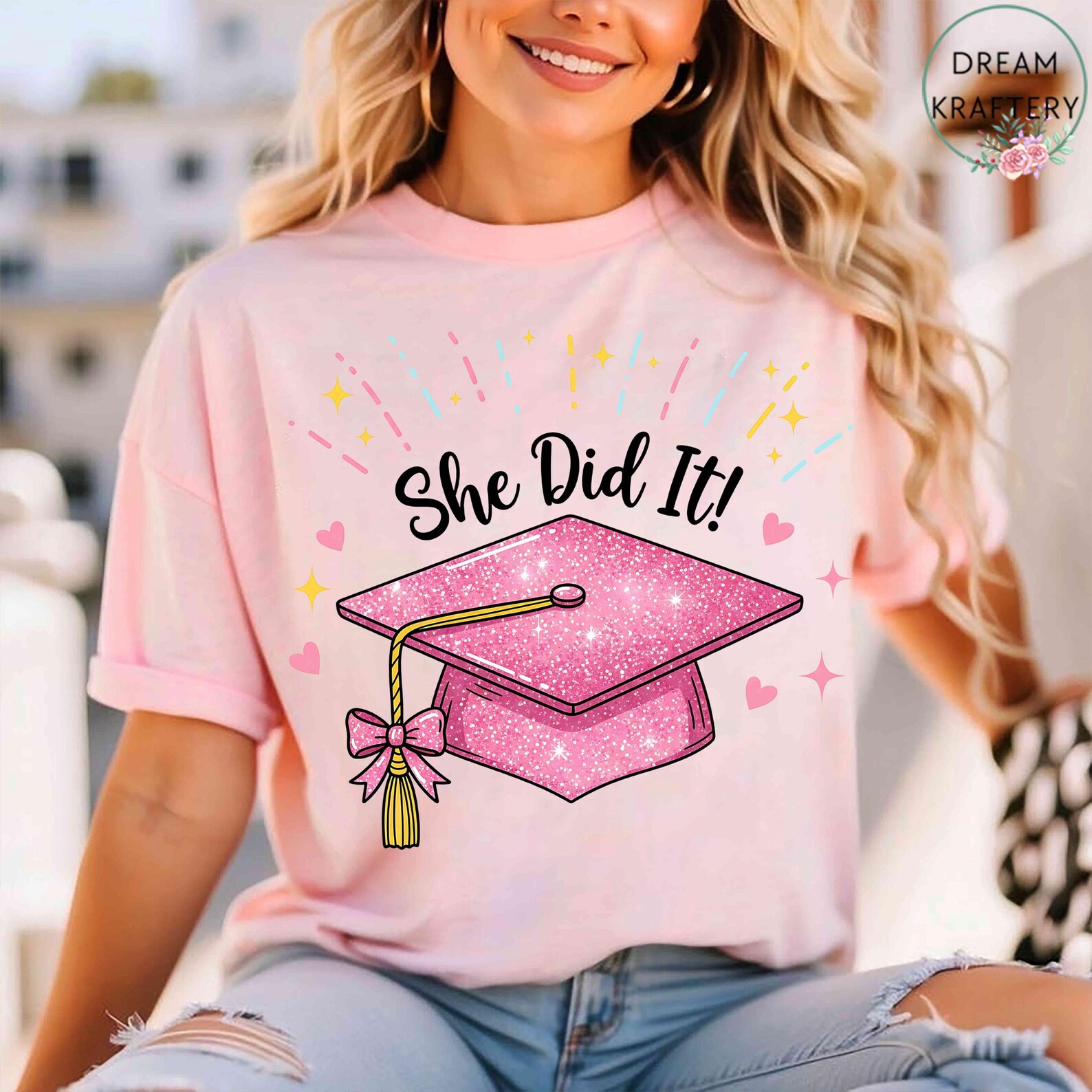 Girls Graduation Cap PNG | Cute Graduation Cap Design, Graduation Party ...