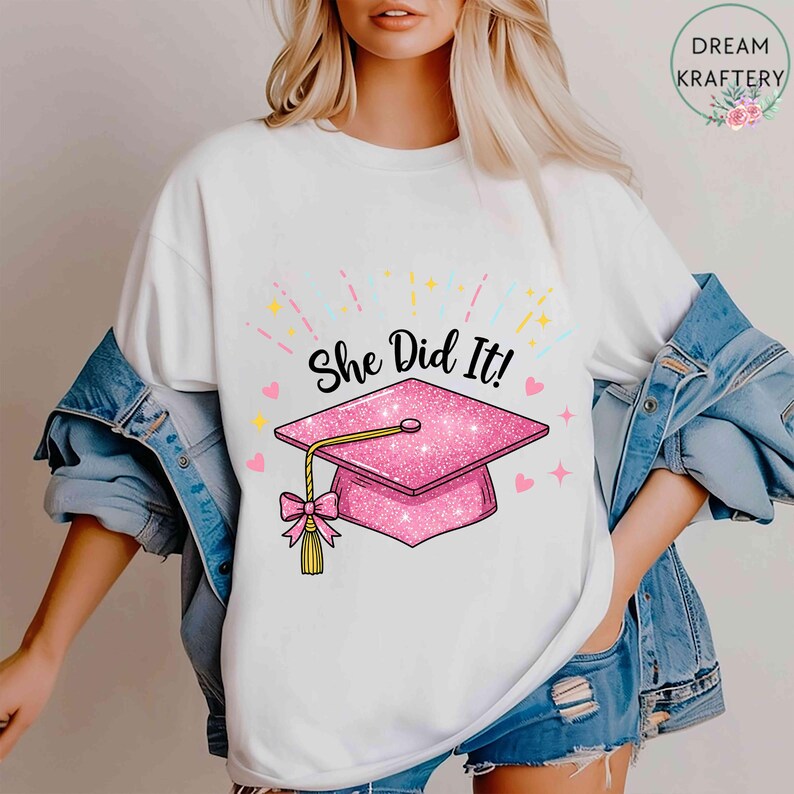 Girls Graduation Cap PNG | Cute Graduation Cap Design, Graduation Party ...