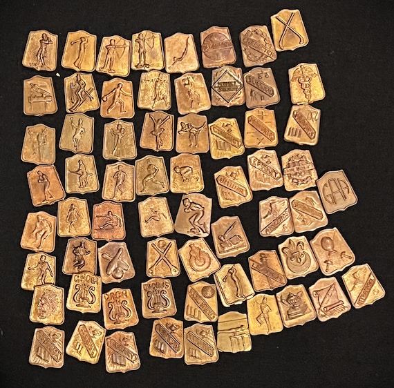 Vintage Medal New Old Stock School Awards Variety of Athletic - Etsy