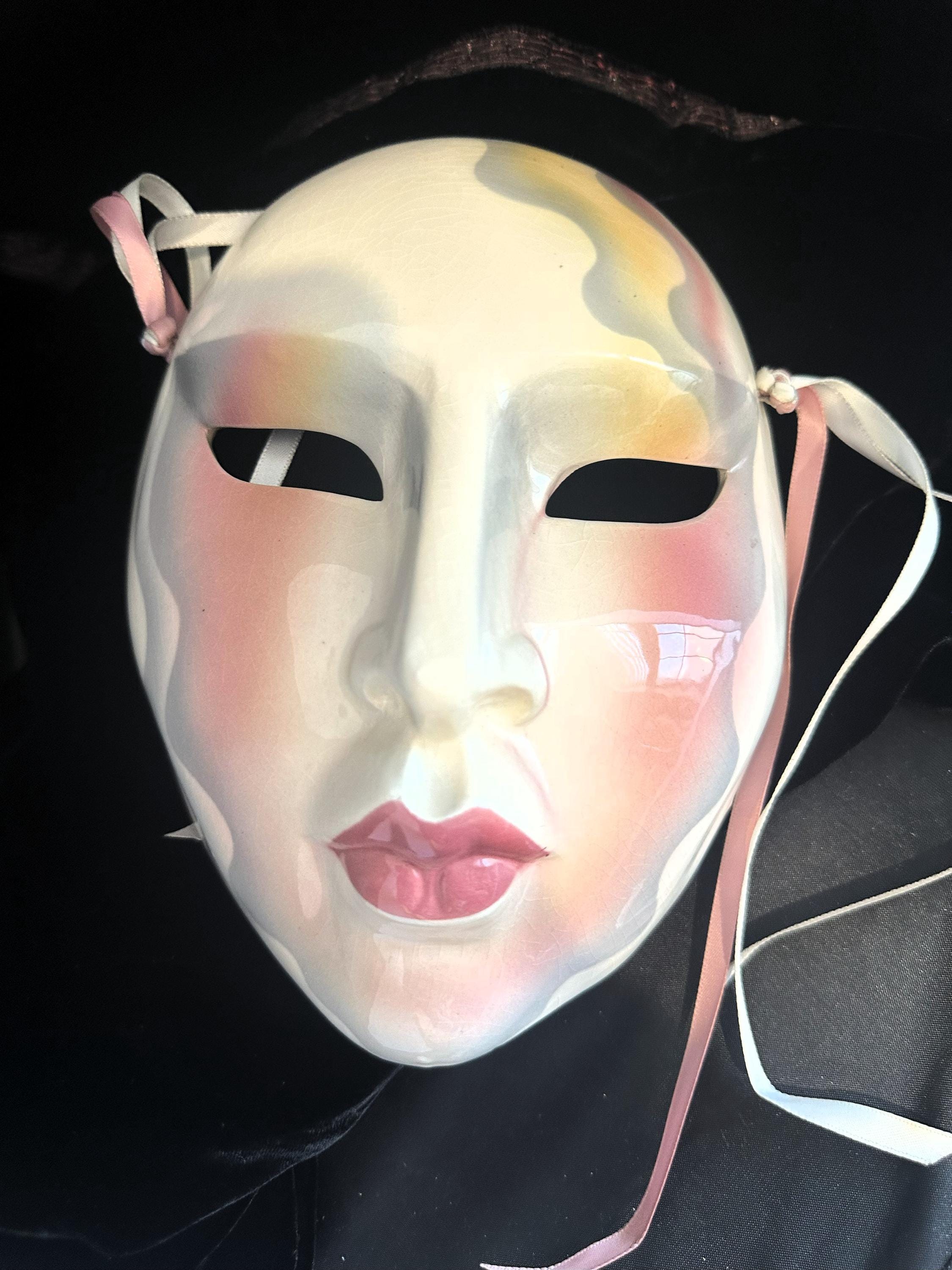 Vintage Mask by About Face Clay Art San Francisco Masquerade Mardi Gras ...