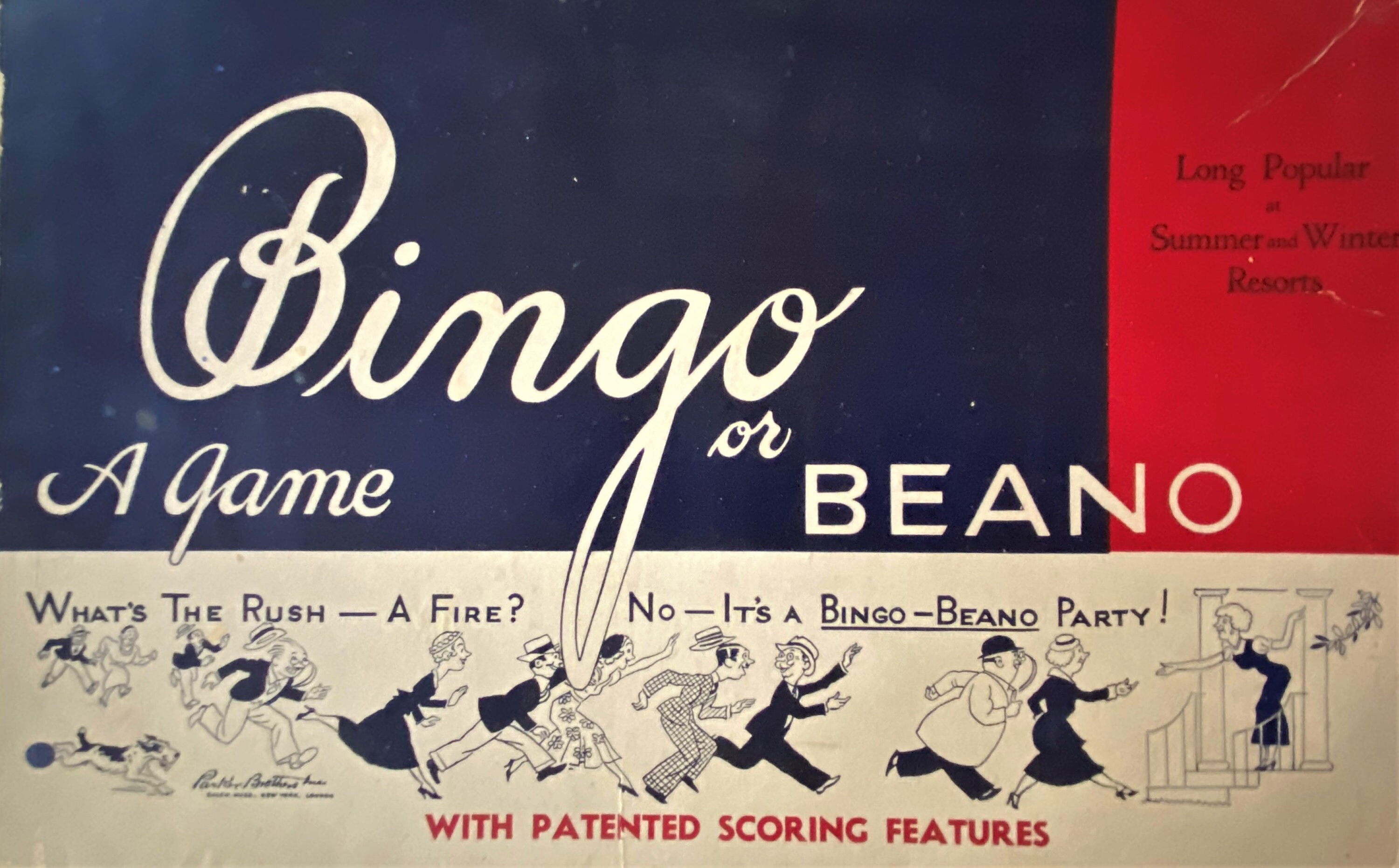 Vintage Parker Brothers Bingo or Beano Board Game 1930's - Etsy