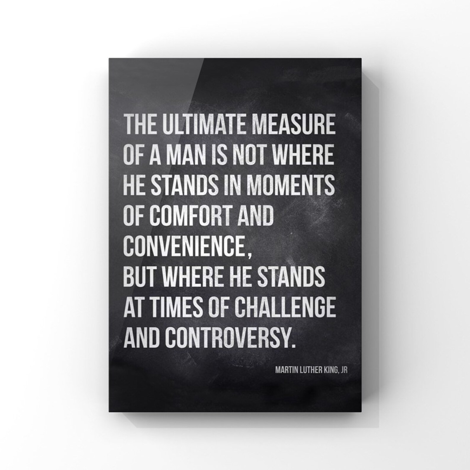 MLK Quote Print, the Ultimate Measure, Canvas or Photo, BLM - Etsy