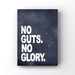 No Guts No Glory Quote Canvas or Unframed Print Wall Art - Etsy