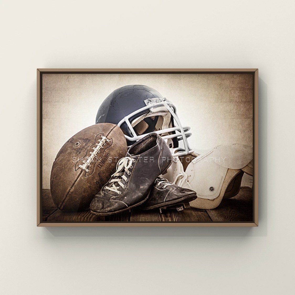 Giclée Football art Sport art prints sports decor sports nursery art ...