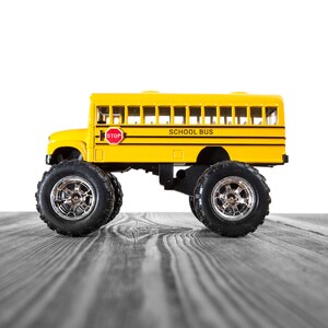 Monster School Bus Photo Print Monster Truck Wall Art - Etsy