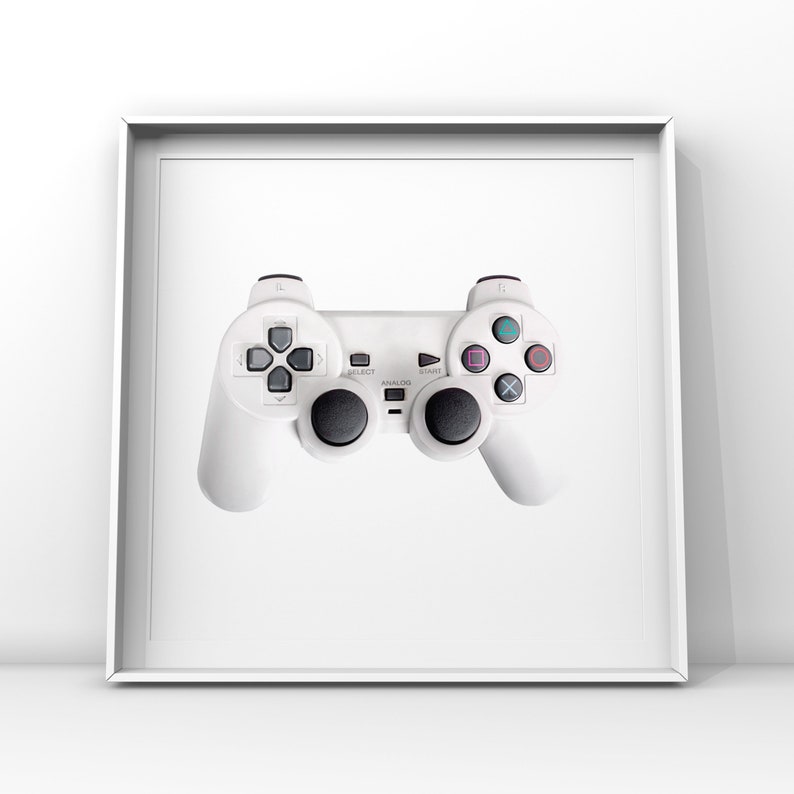 Video Game Controller Wall Art Wall Decor Boys or Girls Room | Etsy