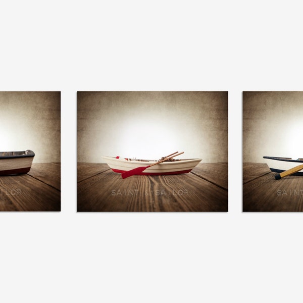 Wooden Row Boat - Etsy