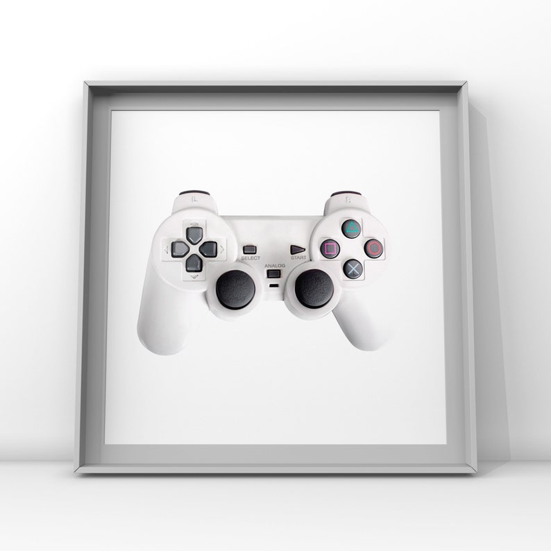 Video Game Controller Wall Art Wall Decor Boys or Girls Room | Etsy