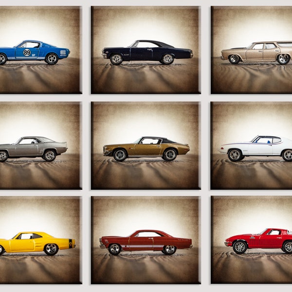 Muscle Car Print - Etsy