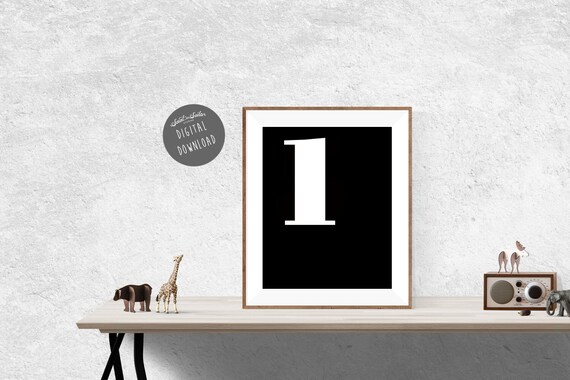 Number One Digital Download to Be Used to Print Your Own Photo | Etsy
