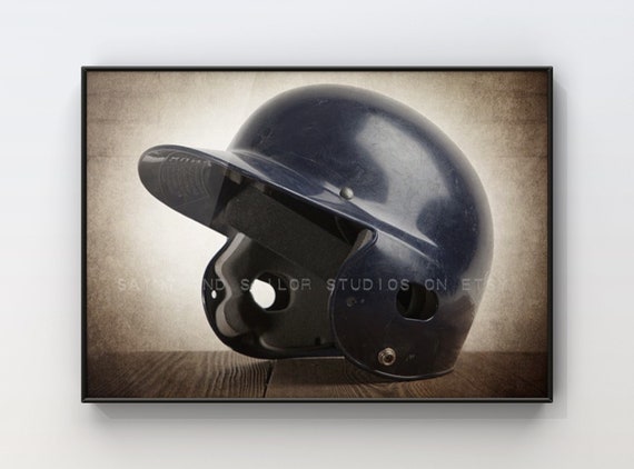 Vintage Baseball Helmet