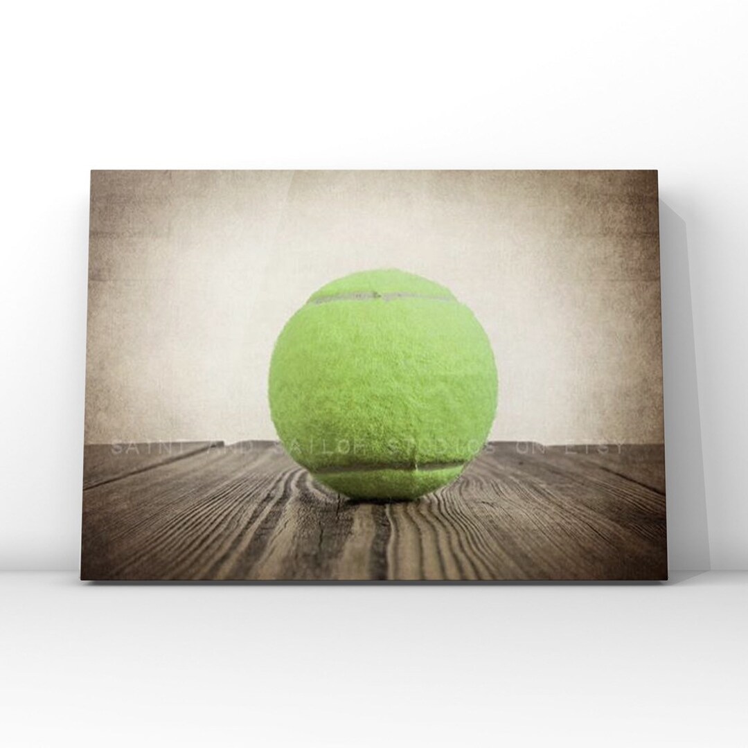 Tennis Prints,single Tennis Ball Vintage Photo Print, Tennis Gifts ...