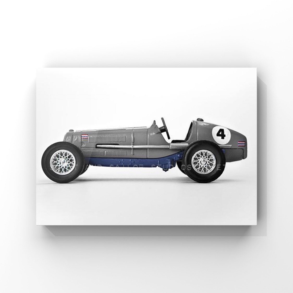 Vintage Toy Race Car Print, Boys Room Decor - Etsy