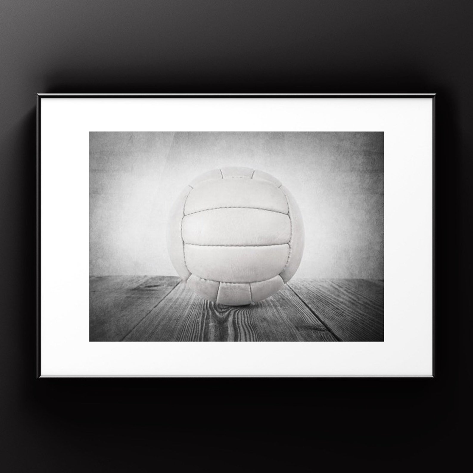 Volleyball Wall Art Print Sports Room Decor Vintage - Etsy