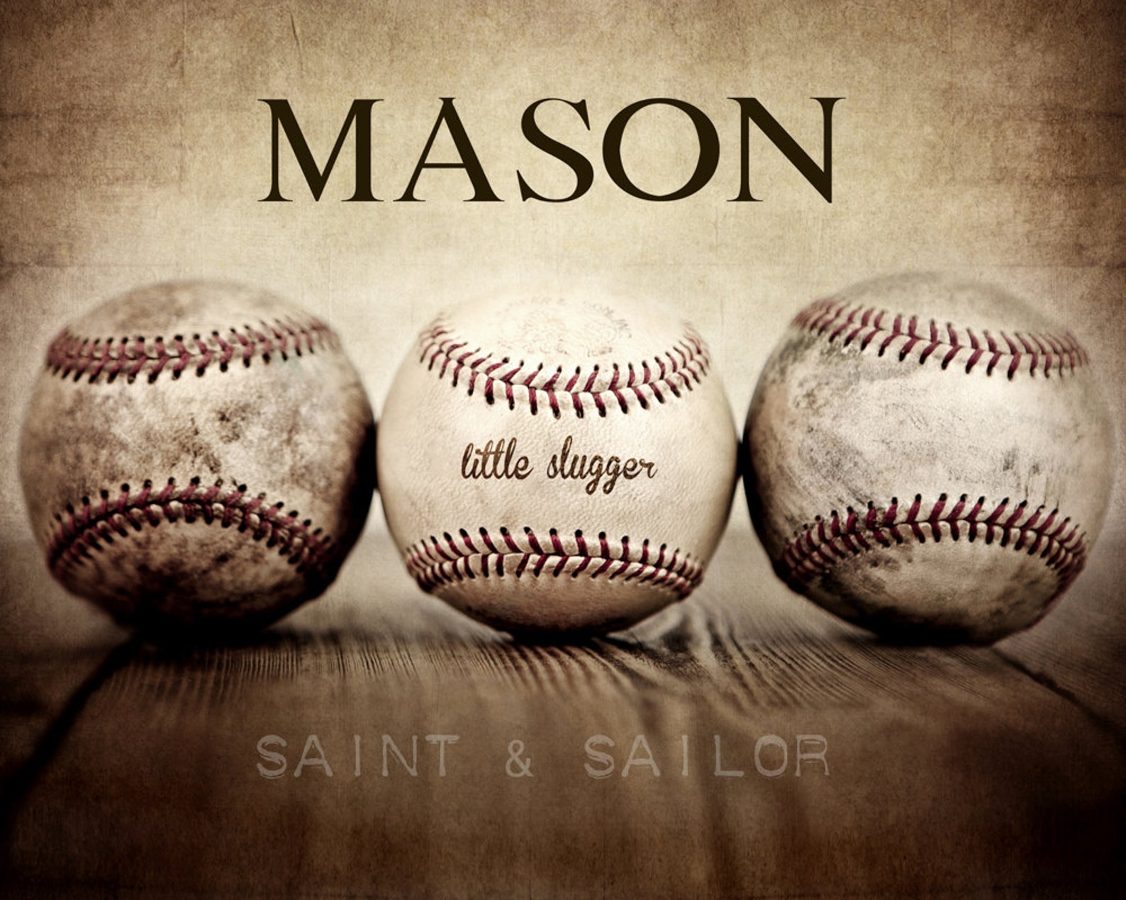 Personalized Baseball Print, Baseball Nursery Decor, - Etsy