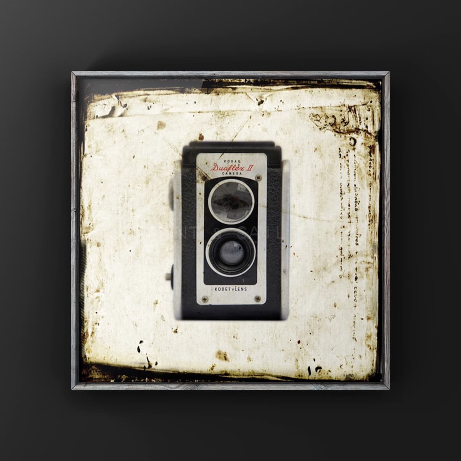 Set of Three Square Vintage Camera Photo Prints Office Decor - Etsy