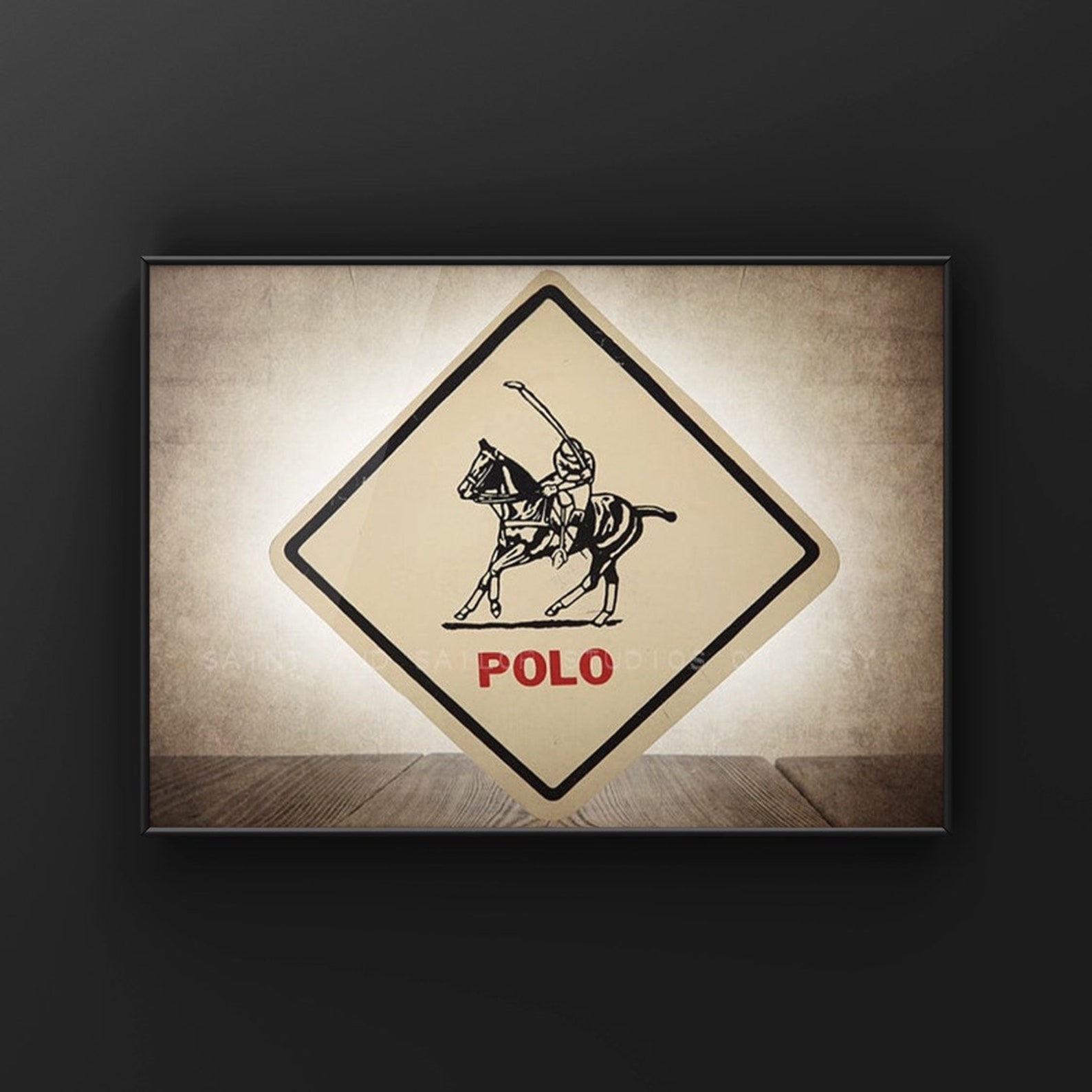 Vintage Polo Sign Photographic Print Polo art Polo Photos | Etsy