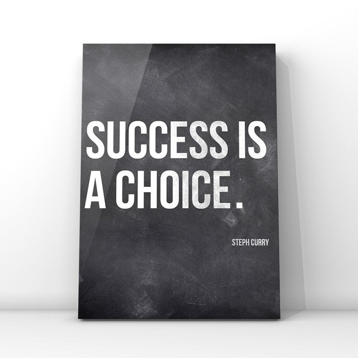 Steph Curry Quote Success is a Choice Printable Art | Etsy