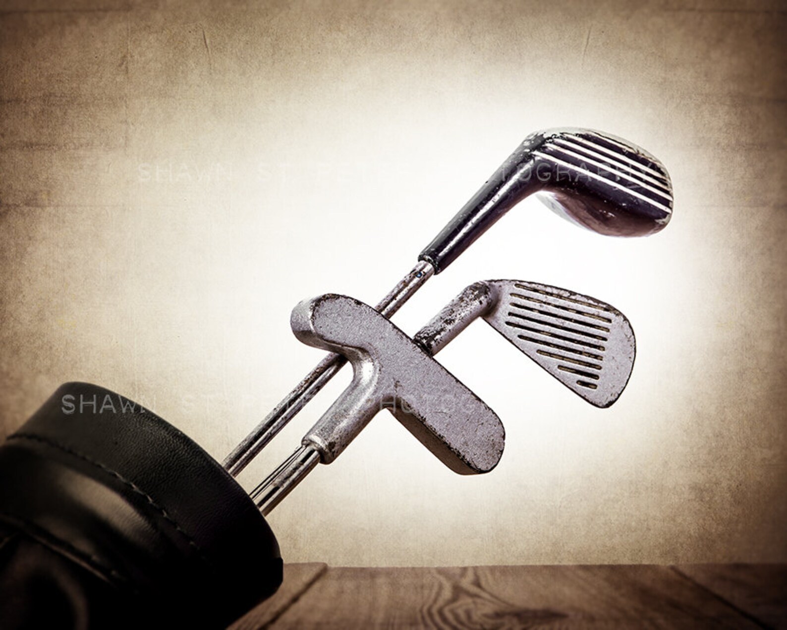 Vintage Golf Club Set Photo Print Decorating Ideas Wall | Etsy